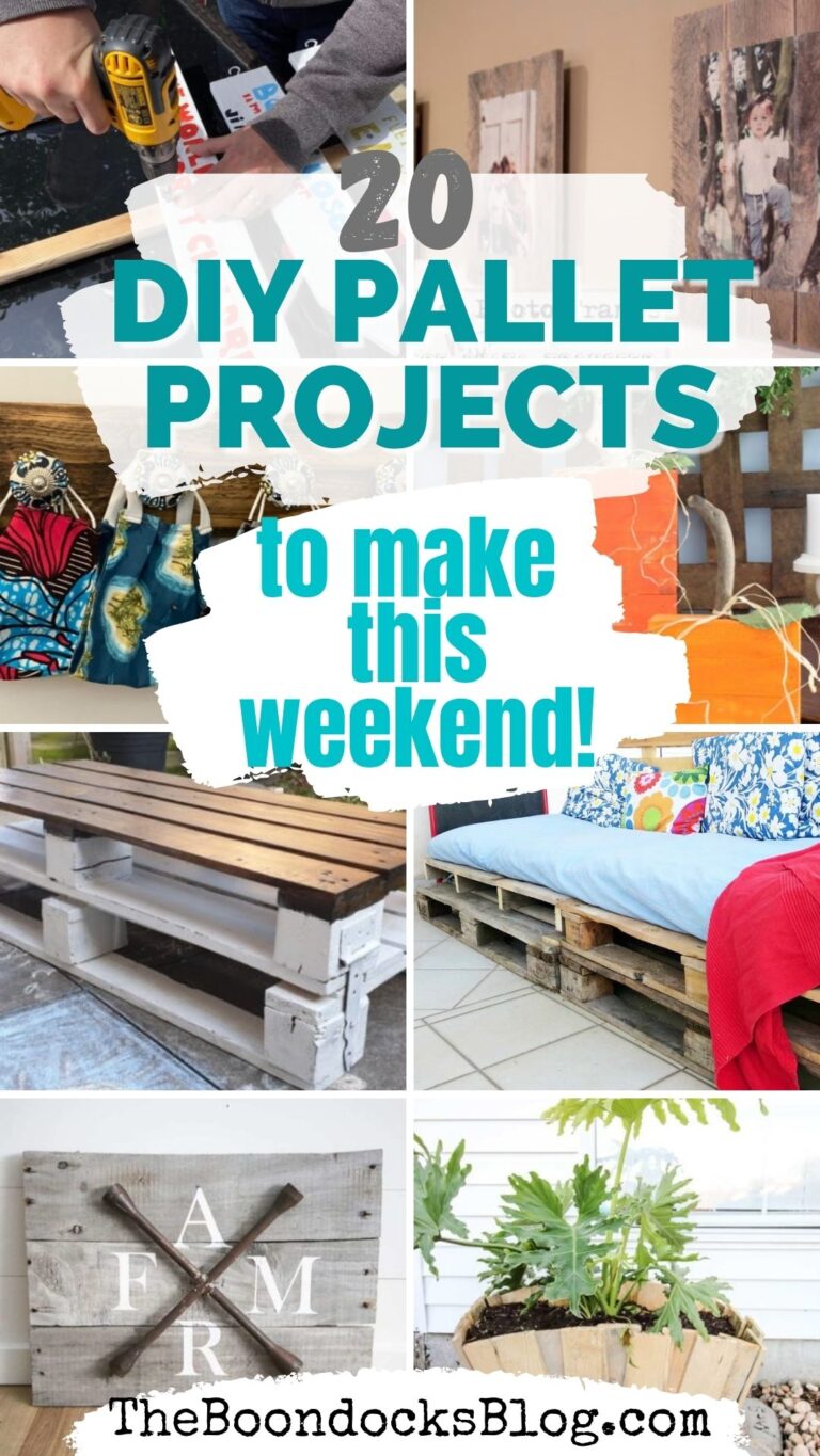 20 Creative DIY Pallet Projects to Make! - The Boondocks Blog