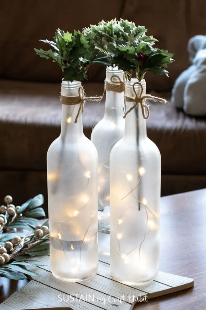 Creative Wine Bottle Decoration Idea: Transform Empty Bottles into ...